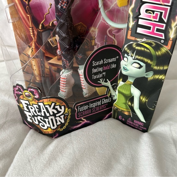 monster high | Toys | Monster High Freaky Fusion Scarah Screams | Poshmark